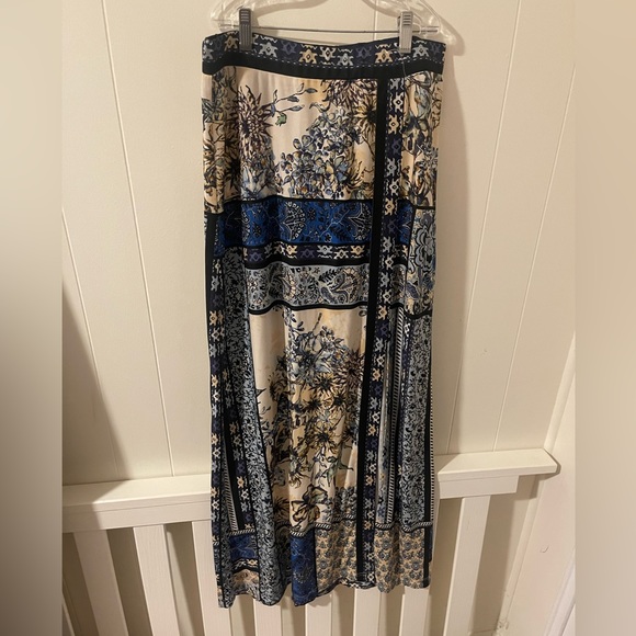 ECI | Skirts | Eci New York Long Skirt Blue | Poshmark
